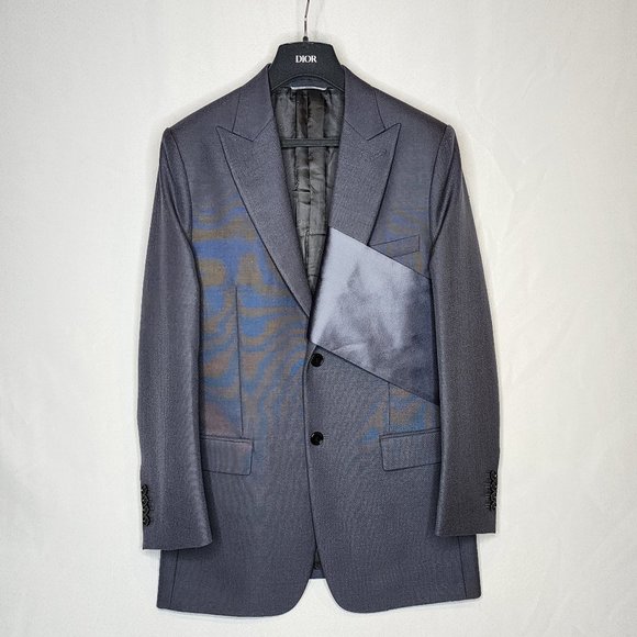 Doir | Suits & Blazers | Dior Kim Jones Fw9 Grey Suit With Sash | Poshmark